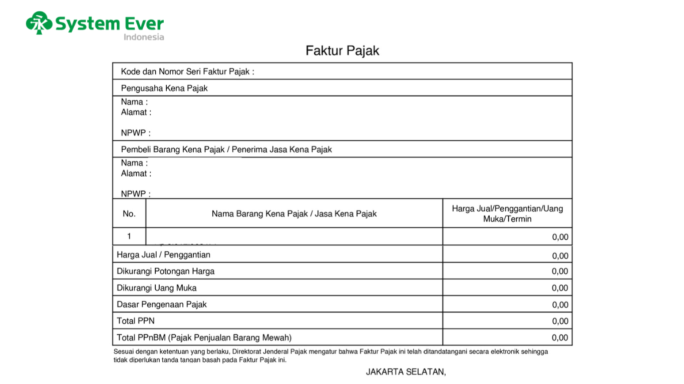 Faktur Pajak: Definisi, Persyaratan, Mekanisme, dan Sanksi